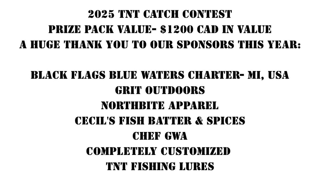 2025 TNT CATCH CONTEST – TNT Fishing Lures